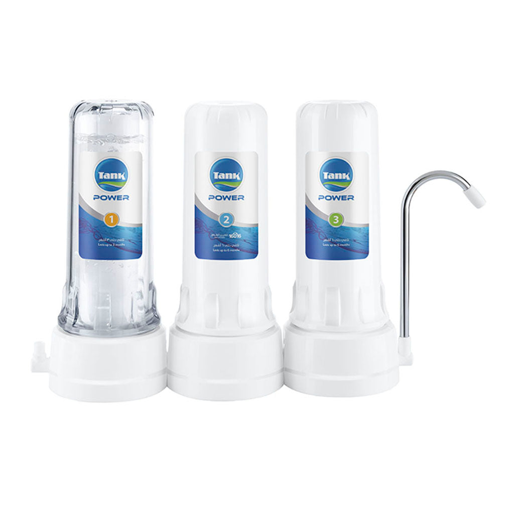 Filter Tank Power 3 Stages With 1 Year Cartridge – Tank Water
